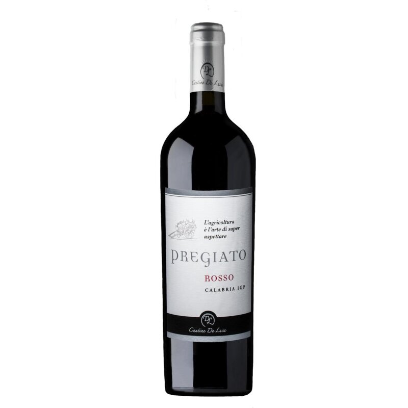 Rotwein Pregiato Rosso von De Luca aus Kalabrien